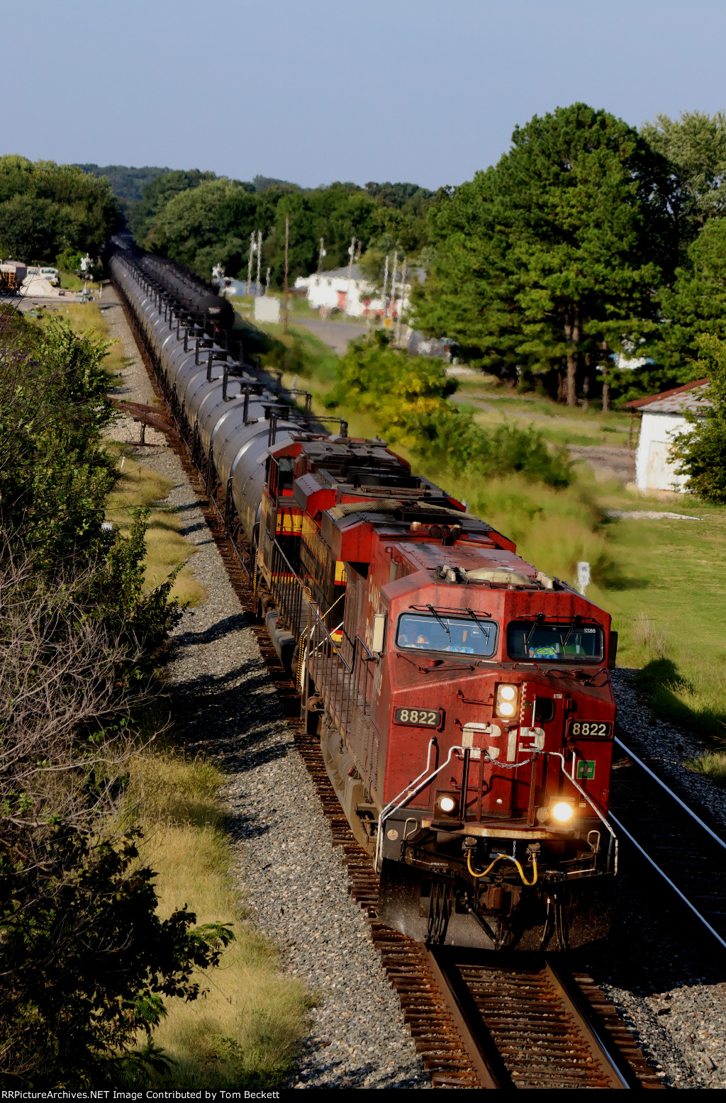 Long train, long lens